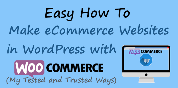 How To Make ECommerce Website In WordPress 2022 